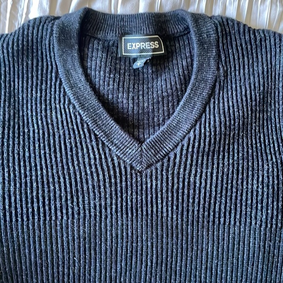 Express | Sweaters | Mens Black Express Vneck Sweater | Poshmark